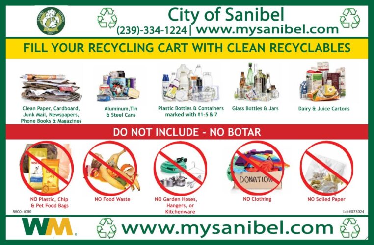 New WM recycle carts delivered - SANIBEL-CAPTIVA - Island Reporter ...
